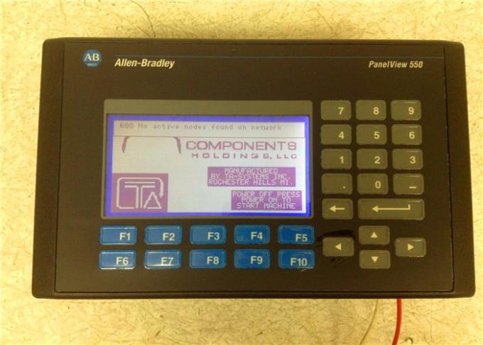 Allen Bradley 2711-B5A8 PanelView 550 Color, Key/Touch DH+ & RS-232 FRn ...