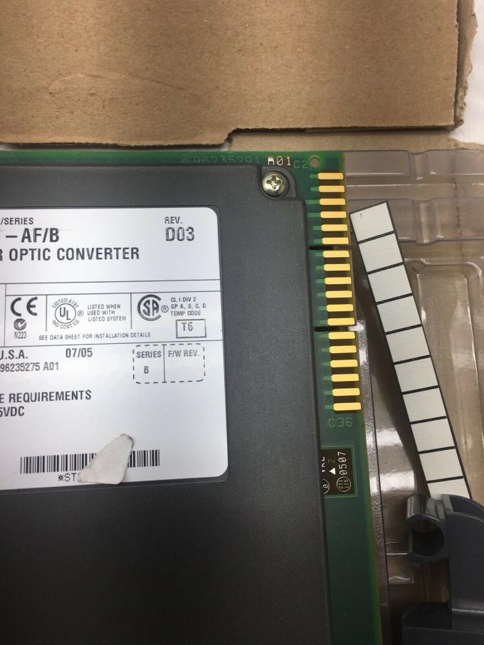 Allen - Bradley 1771-AF 1771-AF1 Ser B Fiber Optic Converter Module B11 ...