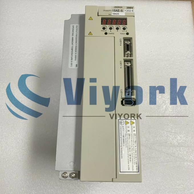 Yaskawa SGDH-15AE-SY202-E AC SERVO AMPLIFIER 3 PHASE 1.5KW 19/11.6A NEW