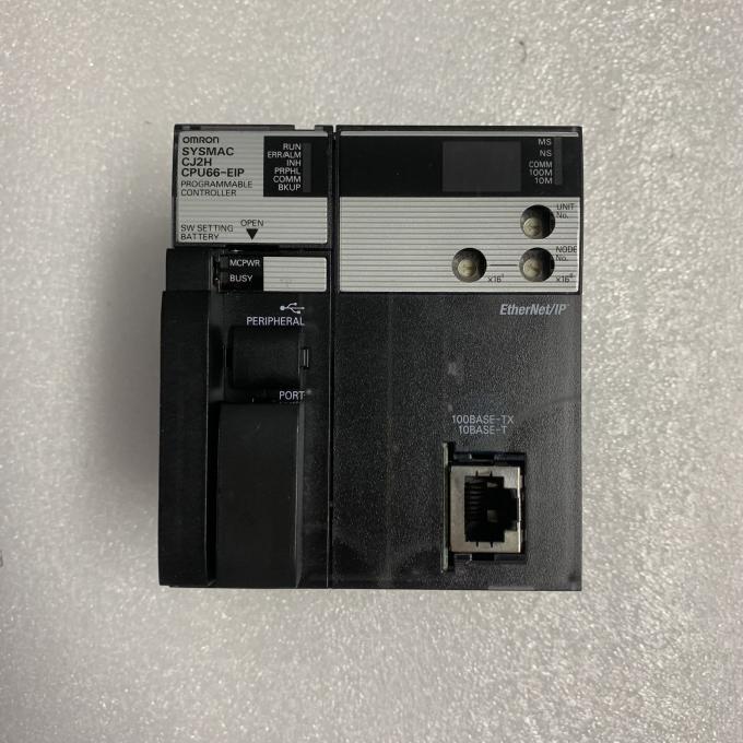 OMRON CJ2H-CPU66-EIP PROGRAMMABLE CONTROLLER MODULE 150K PROG 352K NEW