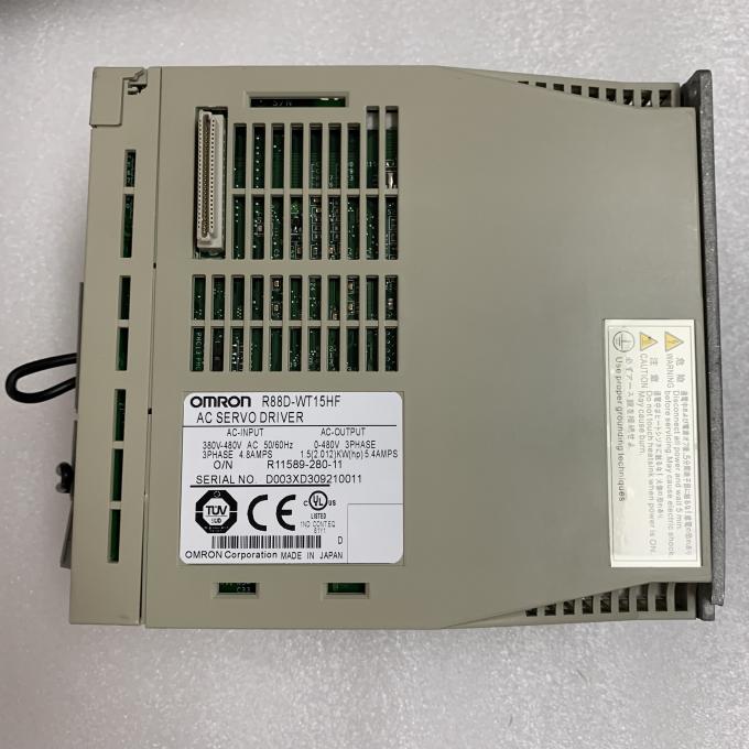 OMRON R88D-WT15HF SERVO DRIVE 3PH 4.8/5.4A 380-480V 50/60HZ 1.5KW
