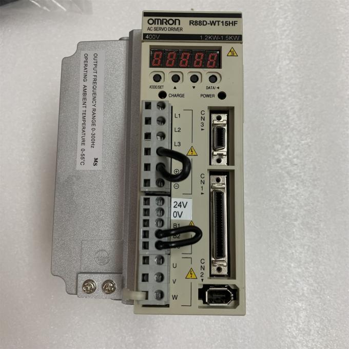 OMRON R88D-WT15HF SERVO DRIVE 3PH 4.8/5.4A 380-480V 50/60HZ 1.5KW
