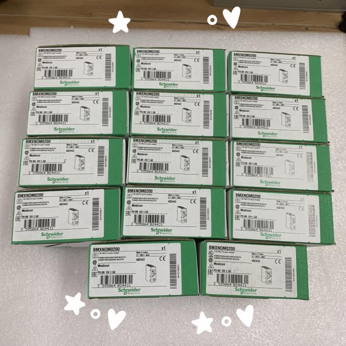 SCHNEIDER BMXNOM0200 Modicon Serial Link Module 80MA AT 24VDC NEW