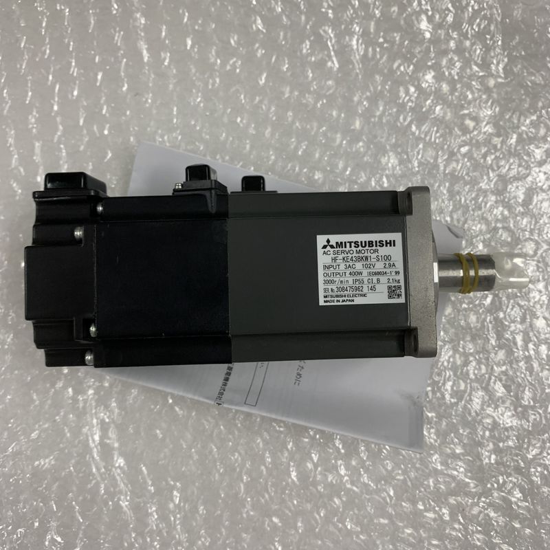 Mitsubishi HF-KE43BKW1-S100 AC Servo Motor 3 PHASE 400W 102V 3000RPM ...