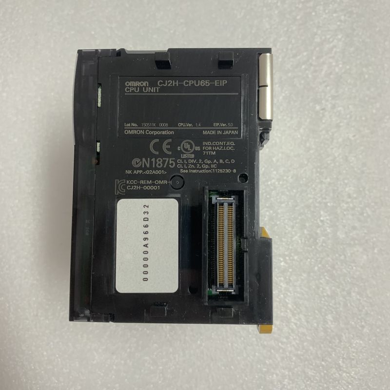 OMRON CJ2H-CPU65-EIP CPU WITH BUILT-IN ETHERNET/IP PORT 2560 I/O MAX NEW