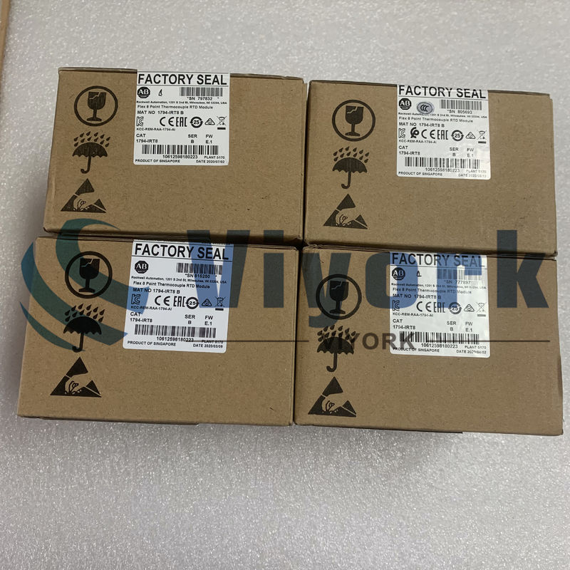 Allen-Bradley 1794-IRT8 INPUT MODULE FLEX I/O 8 POINT THERMOCOUPLE RTD NEW