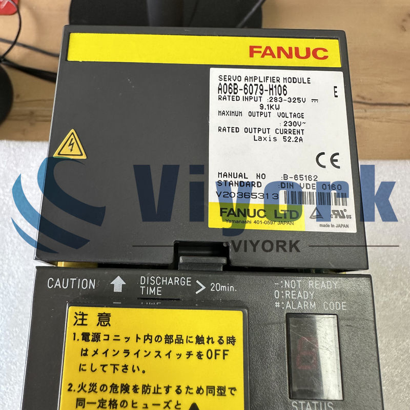 Fanuc A06B-6079-H106 SERVO AMPLIFIER MODULE ALPHA SERVO DRIVE MODEL SVM1-130 NEW