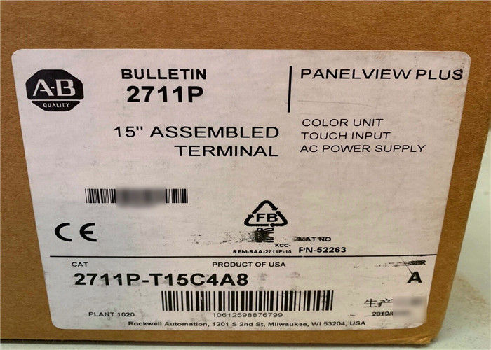 2711P-T15C4A8 2711P-T15C4A9 PanelView Plus 1500 Color Touchscreen HMI ...