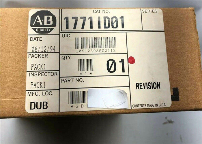 ALLEN BRADLEY 1771ID01 220/240V AC / DC 6 Pt Isolated Input Card ...