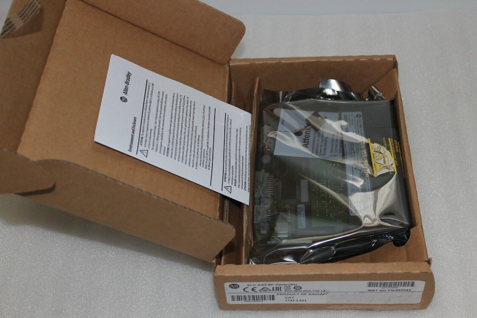 Allen Bradley 1747-L531 Digital Input Output Module CPU MODULE SLC 500 SLC 5/03 PROCESSOR 8K ...
