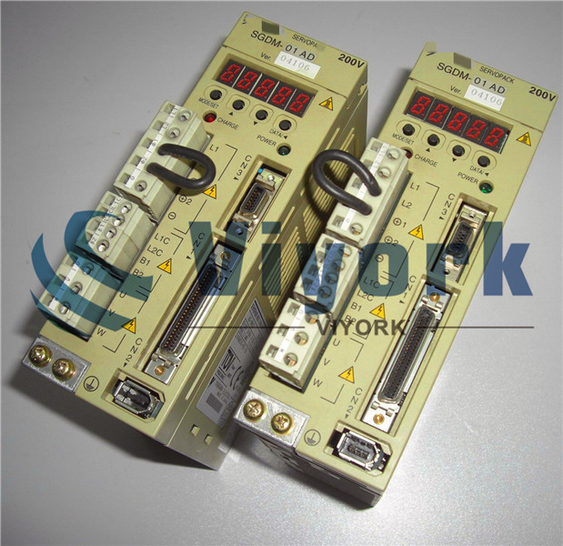 Yaskawa SGDM-01AD Industrial Servo Drive 50 / 60HZ 200 - 230VAC INPUT 2AMP