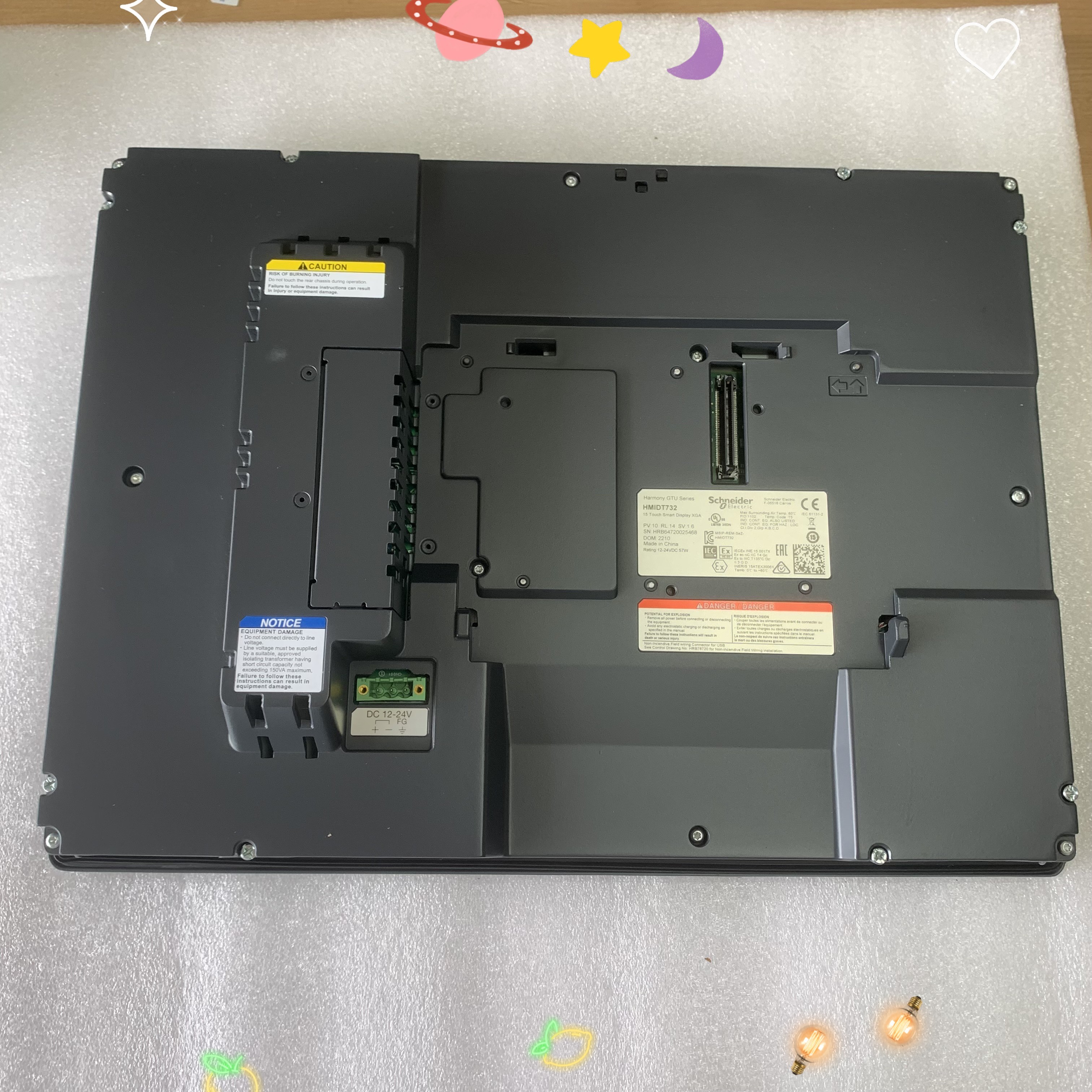 SCHNEIDER HMIDT732 HMI Panel Touch Screen Smart Display 30A NEW
