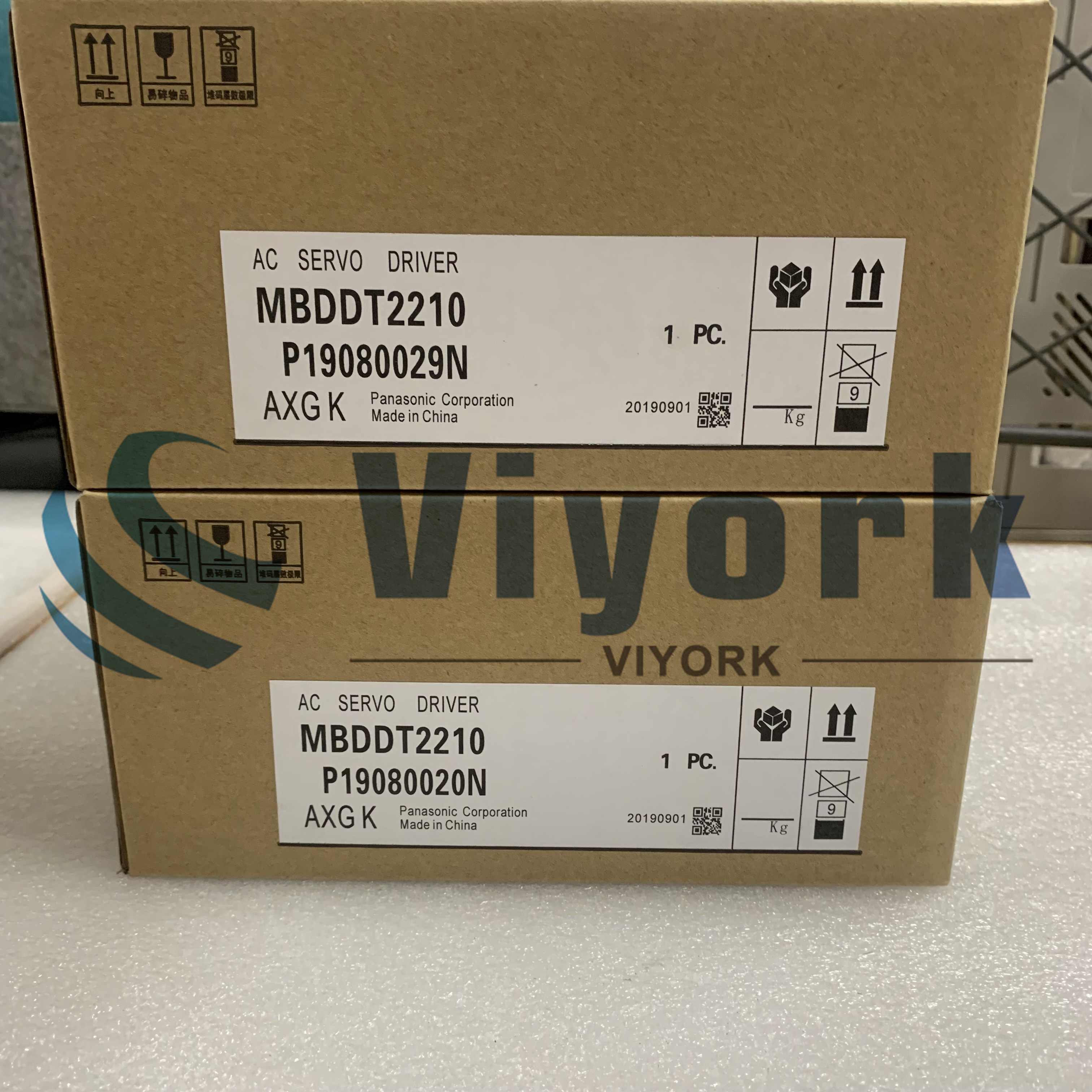 Panasonic MBDDT2210 SERVO DRIVER MINAS A4 SERIES FRAME B 15AMP NEW