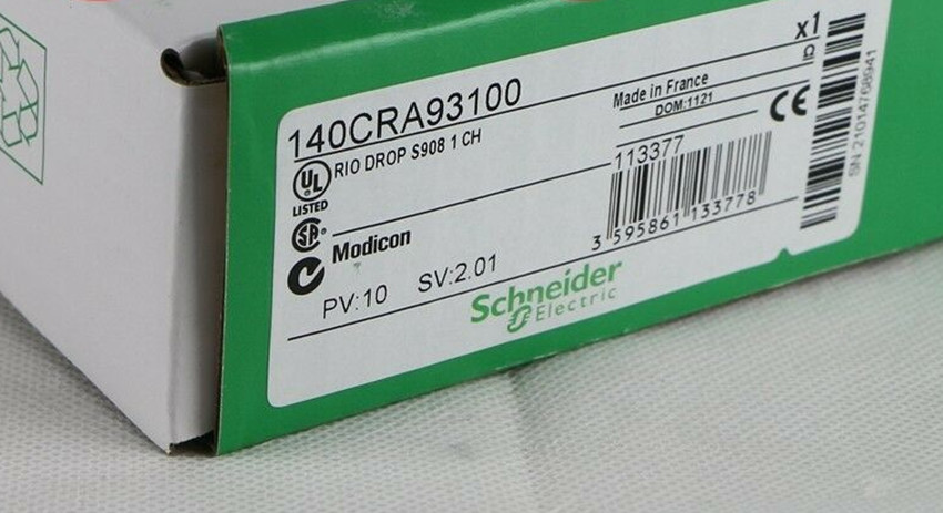 Modicon Quantum 140CRA93100 PLC Module CHNEIDER New&Original In Box
