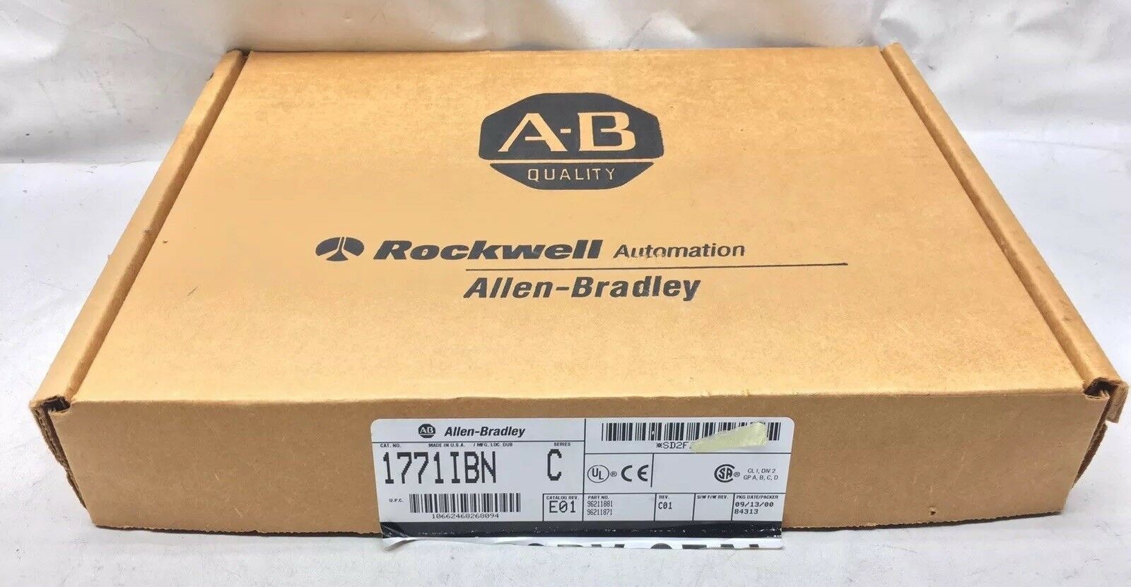 Dc Digital Input Output Module ALLEN BRADLEY 1771IBN OR 1771-IBN 32 ...